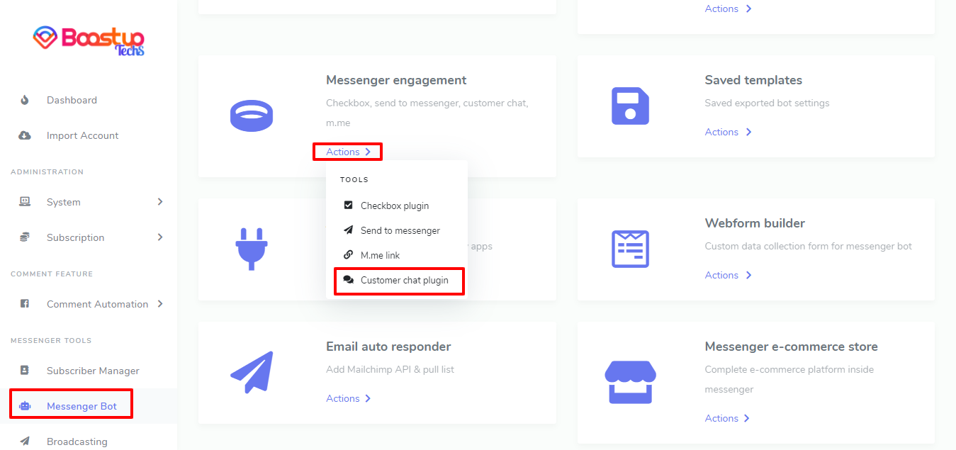 Get the “Facebook Messenger” to your website by using the Messenger ...